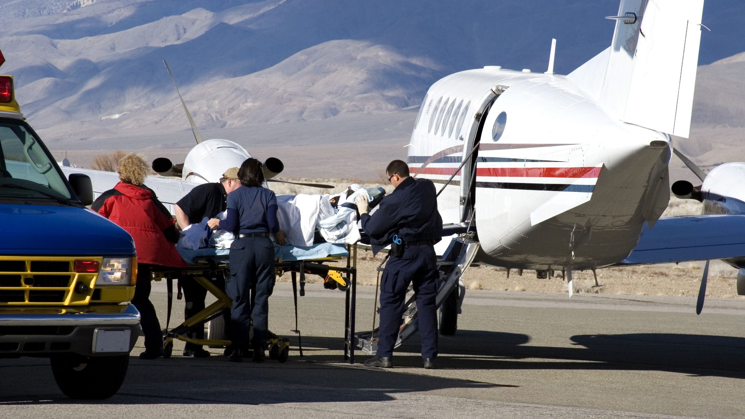 commercial airline stretcher